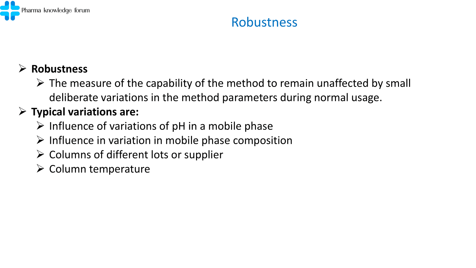 How To Perform Robustness In Analytical Method Validation 